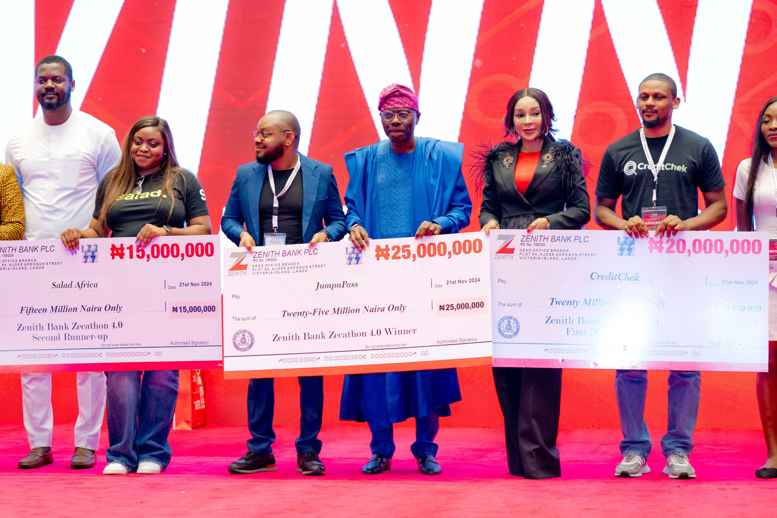 2025 ZENITH BANK ZECATHON 5.0 STARTUP PITCH COMPETITION AT THE ZENITH ...